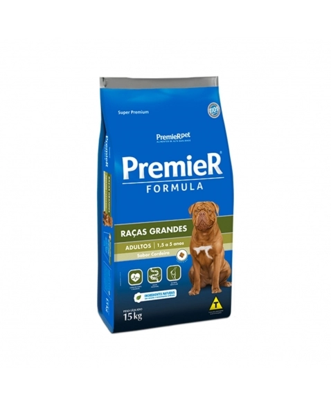 PremieR Formula Raças Grandes Cães Adultos Sabor Cordeiro 15 KG